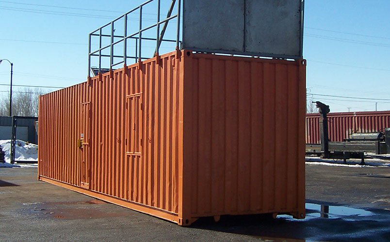 Fire Rescue Training Shipping Containers